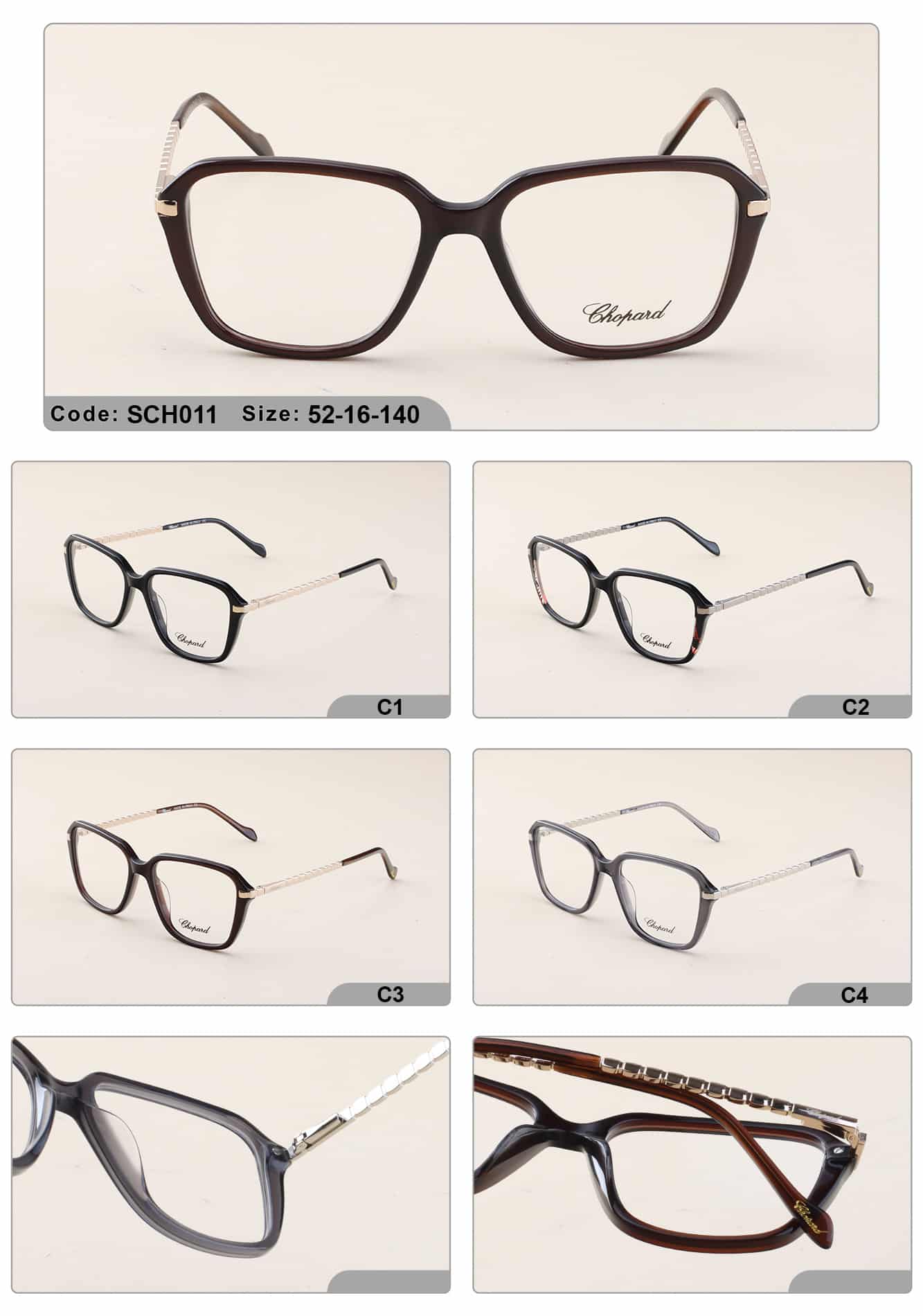 عینک استات مدل SCH011 - پخش عمده عینک اپتیسان | optisan